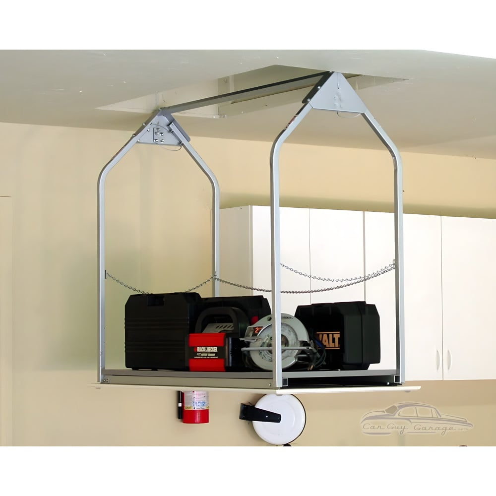 Attic Stair Rail - Safety Handrail for Secure Ladder Access