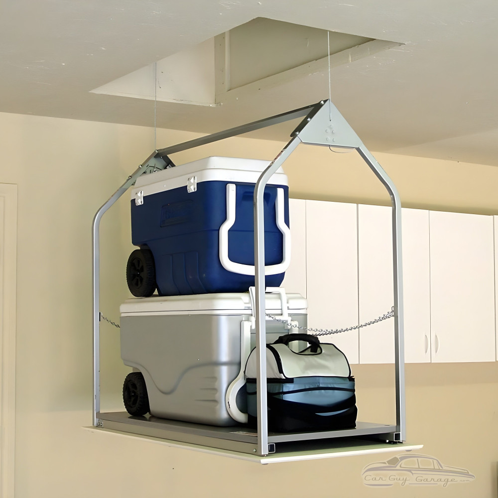 200 lbs Extra High Remote Attic Lift with Corded Remote Control