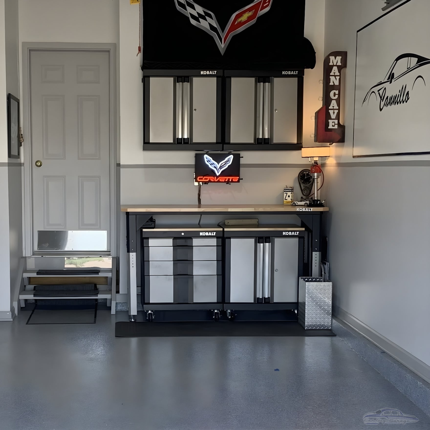 Corvette C7 Neon Sign - Bright, Durable, Indoor Use, 17x12x6