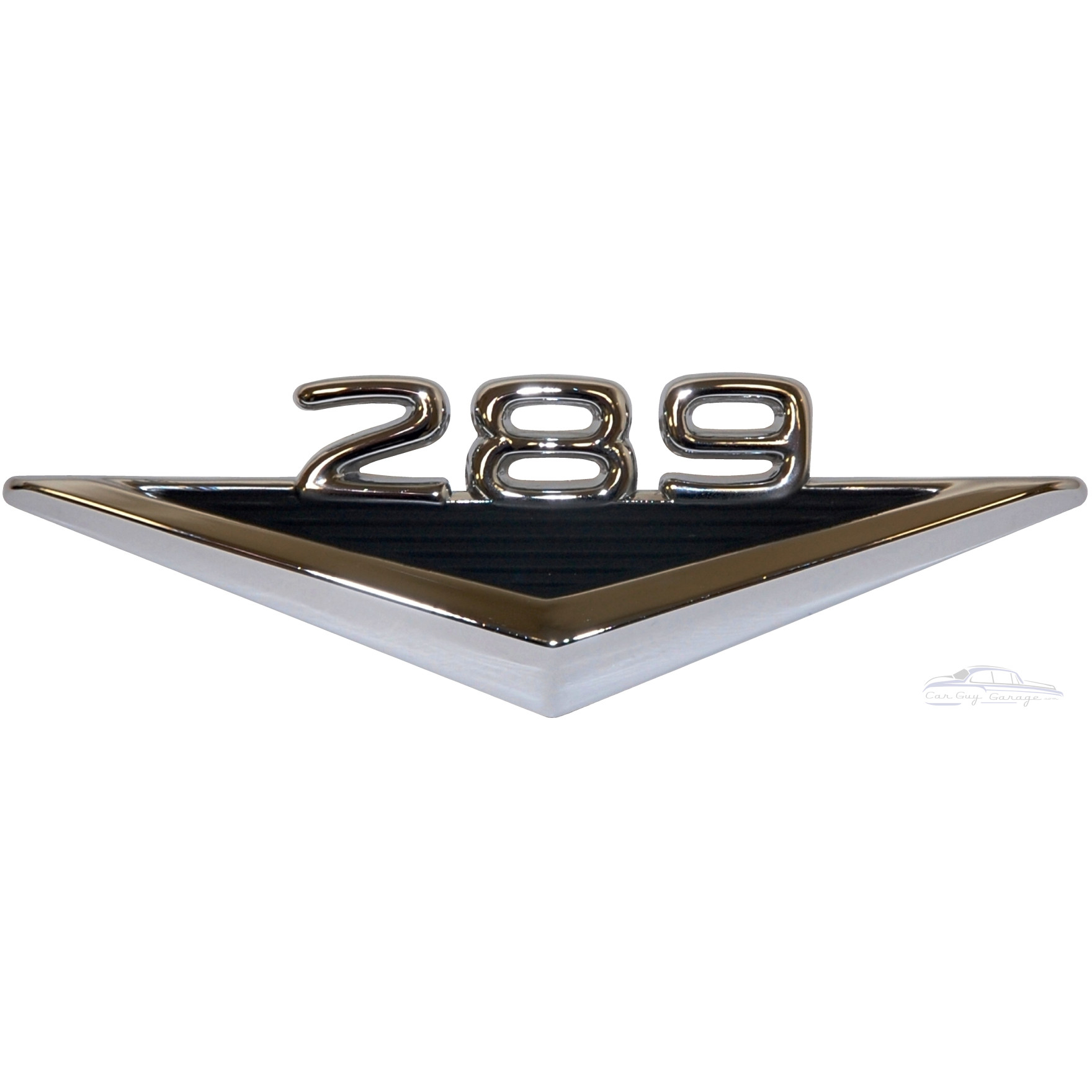 1966 Mustang 289 Emblem Sign - Heavy Steel, 3D Look