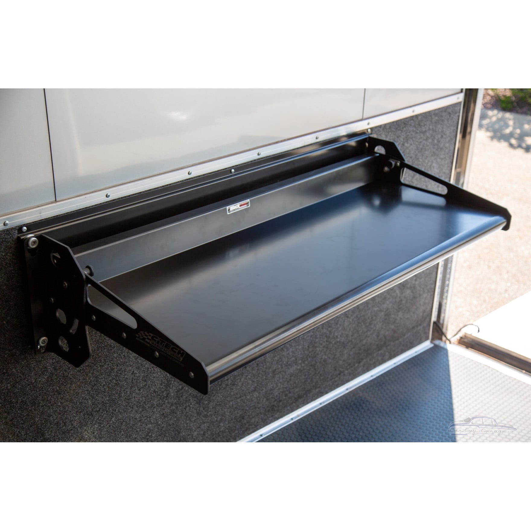 Premium Aluminum Lite Duty Fold-Down Bench - Durable & Sleek