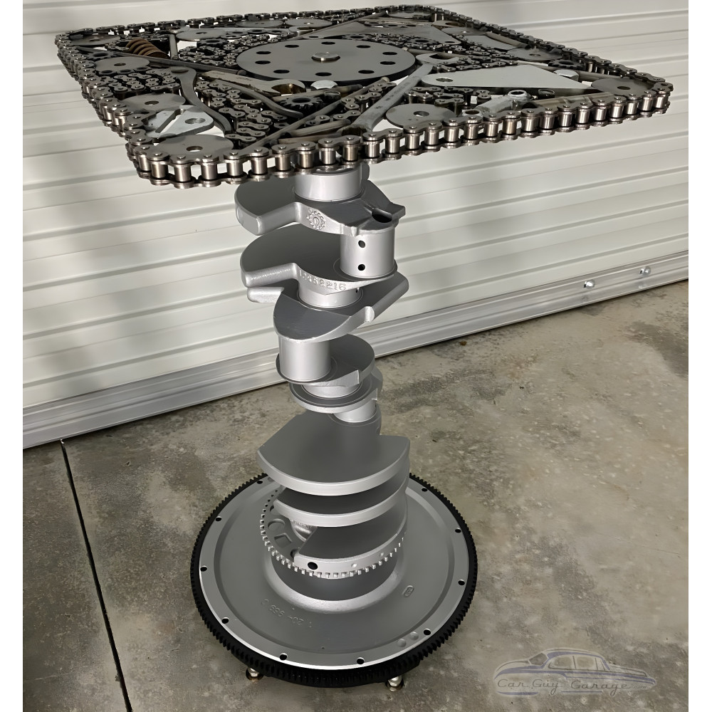 Handmade Billet Aluminum Distributor Lamp with Air Filter Shade