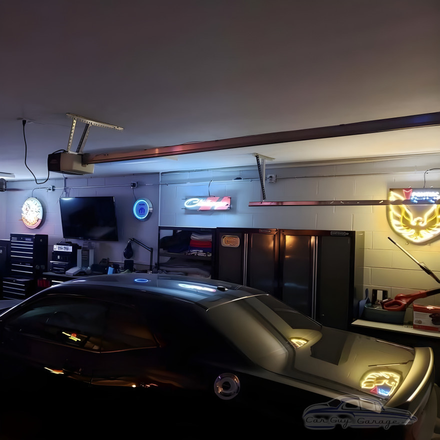 Dodge Challenger Neon Sign - Iconic Muscle Car Decor, 28"x9"