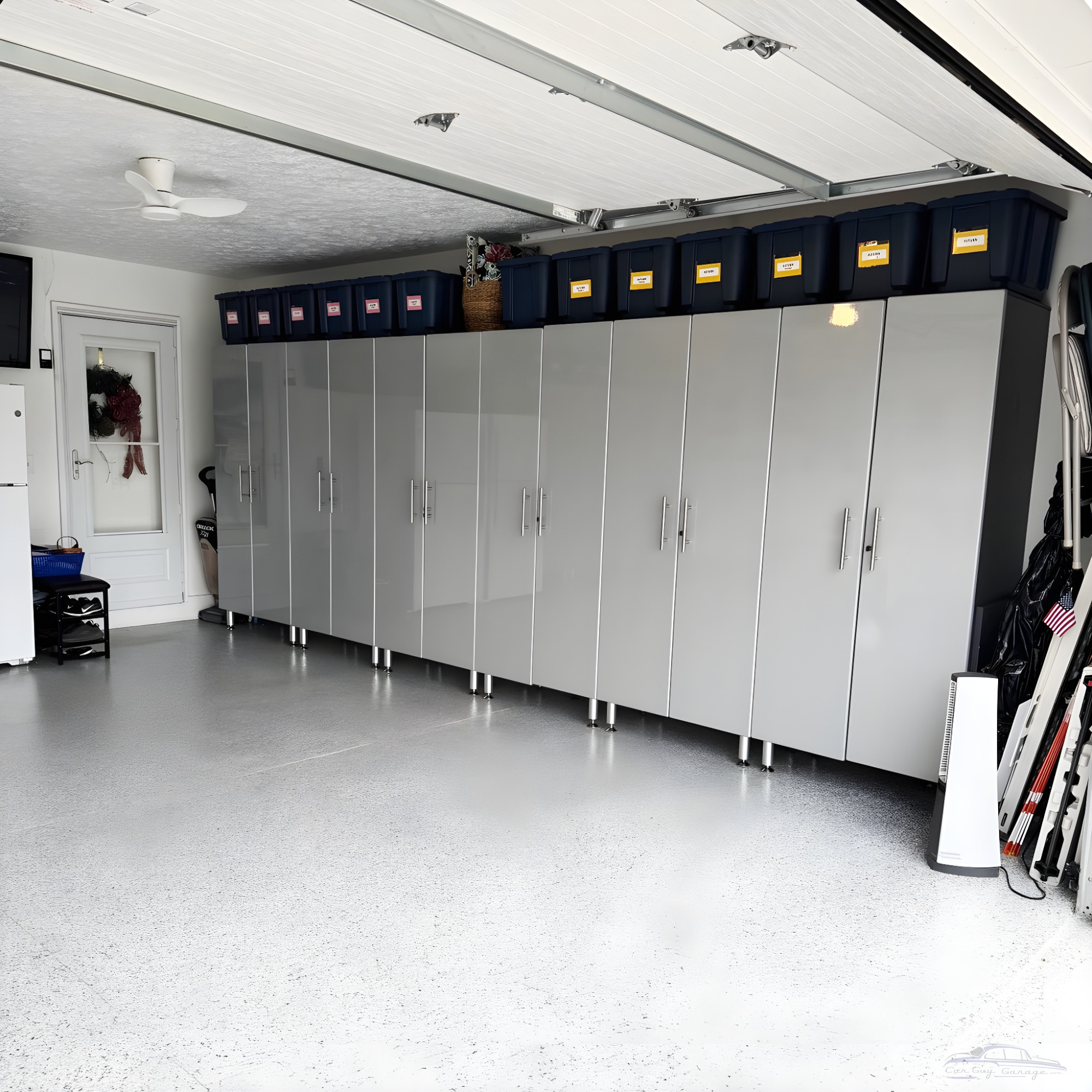 Silver Modular 6 Piece Closets - Ultimate Garage Storage Solution