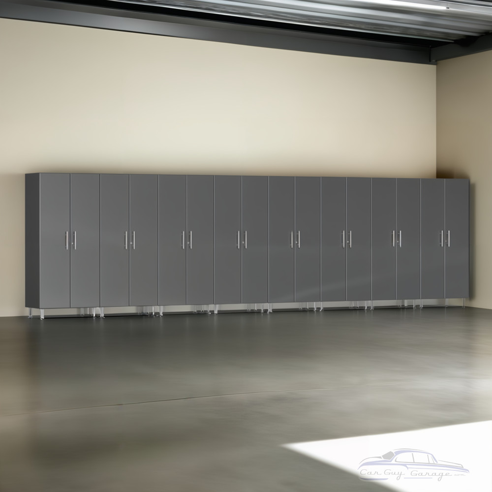 Graphite Grey Metallic MDF Cabinets