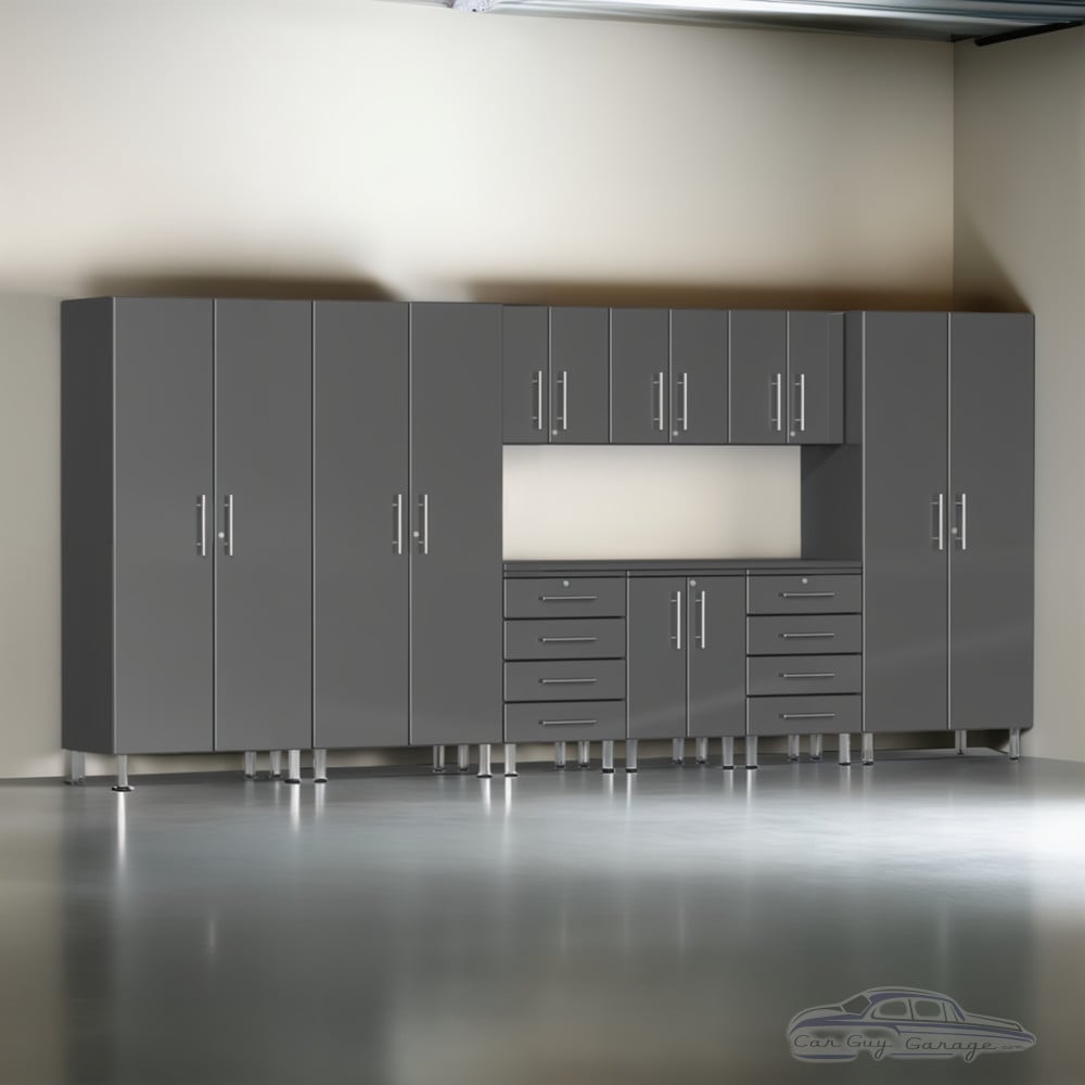 Graphite Grey Metallic MDF Cabinets