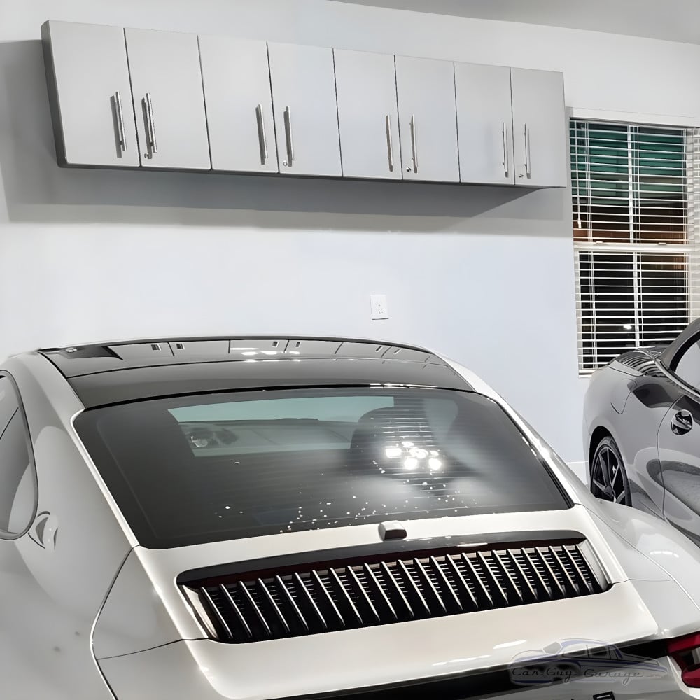 Stardust Silver Metallic MDF Cabinets