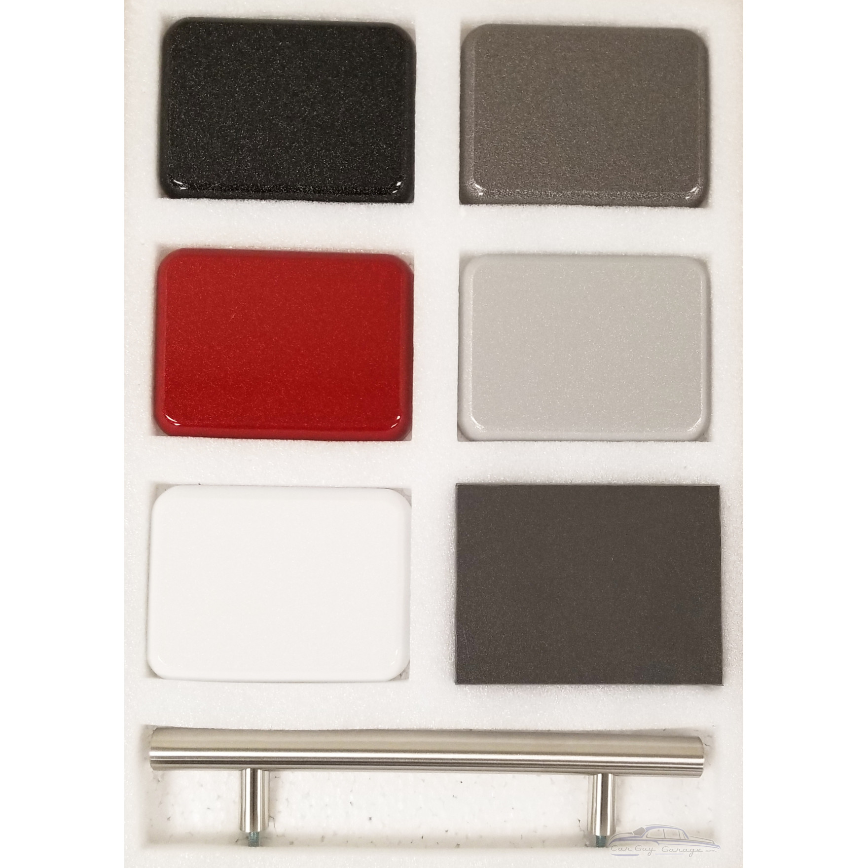 MDF Swatch Color Kit - 5 Metallic Gloss Colors for Cabinets