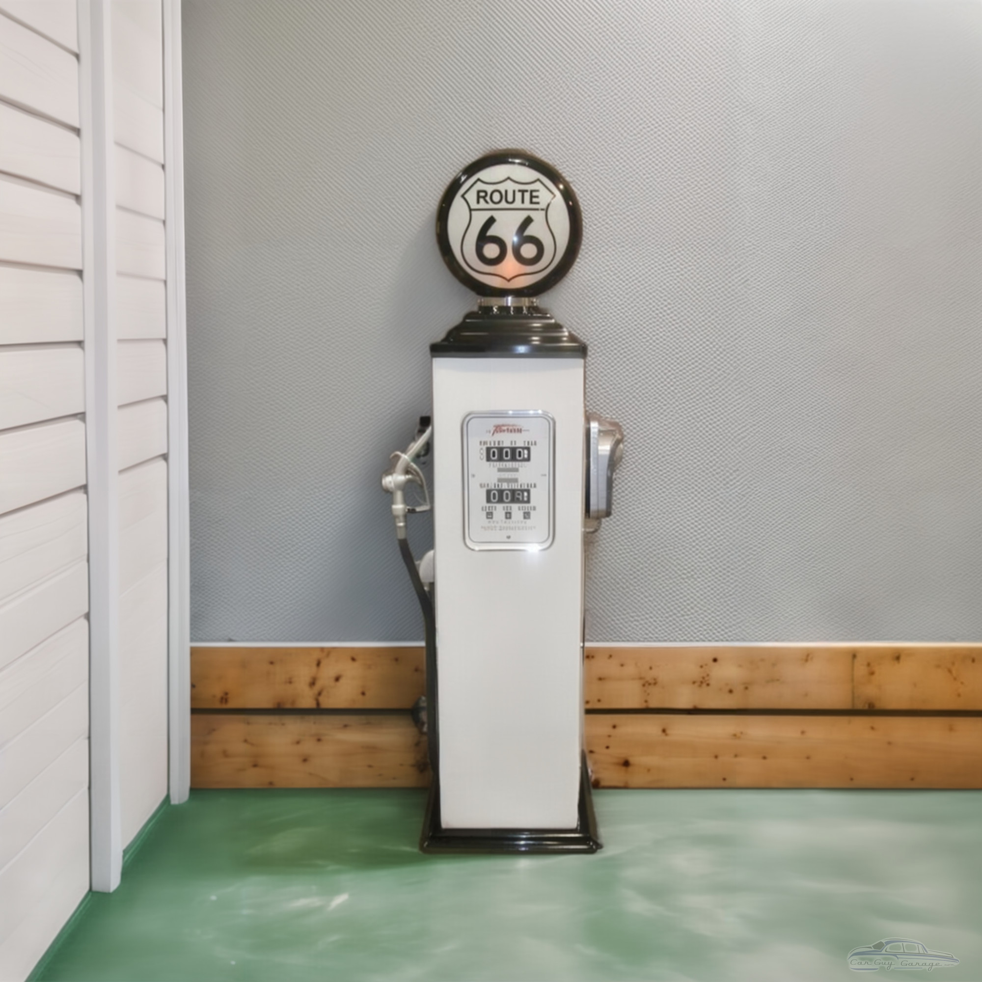 Electric Vehicle Charging Station - Stylish Gas Pump Design