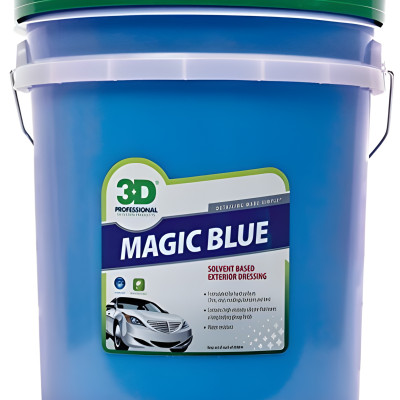 Magic Blue Tire Dressing - Long-Lasting Shine, 5 Gallon