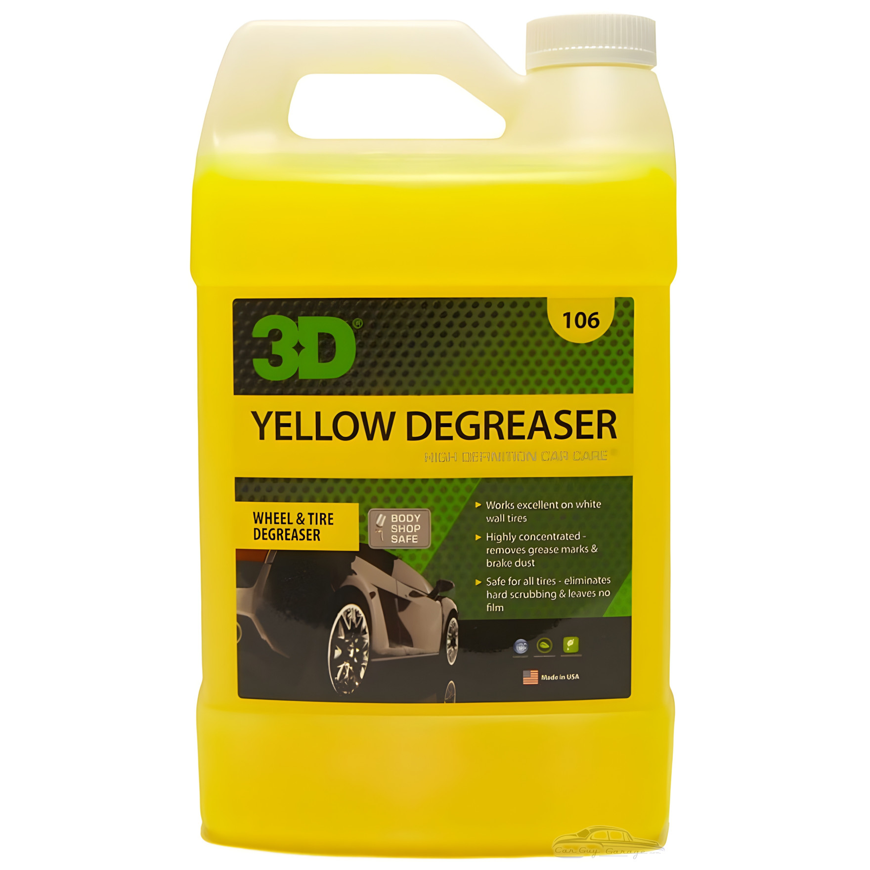 Yellow Degreaser - Fast-Acting Wheel & Tire Cleaner - 1 Gal