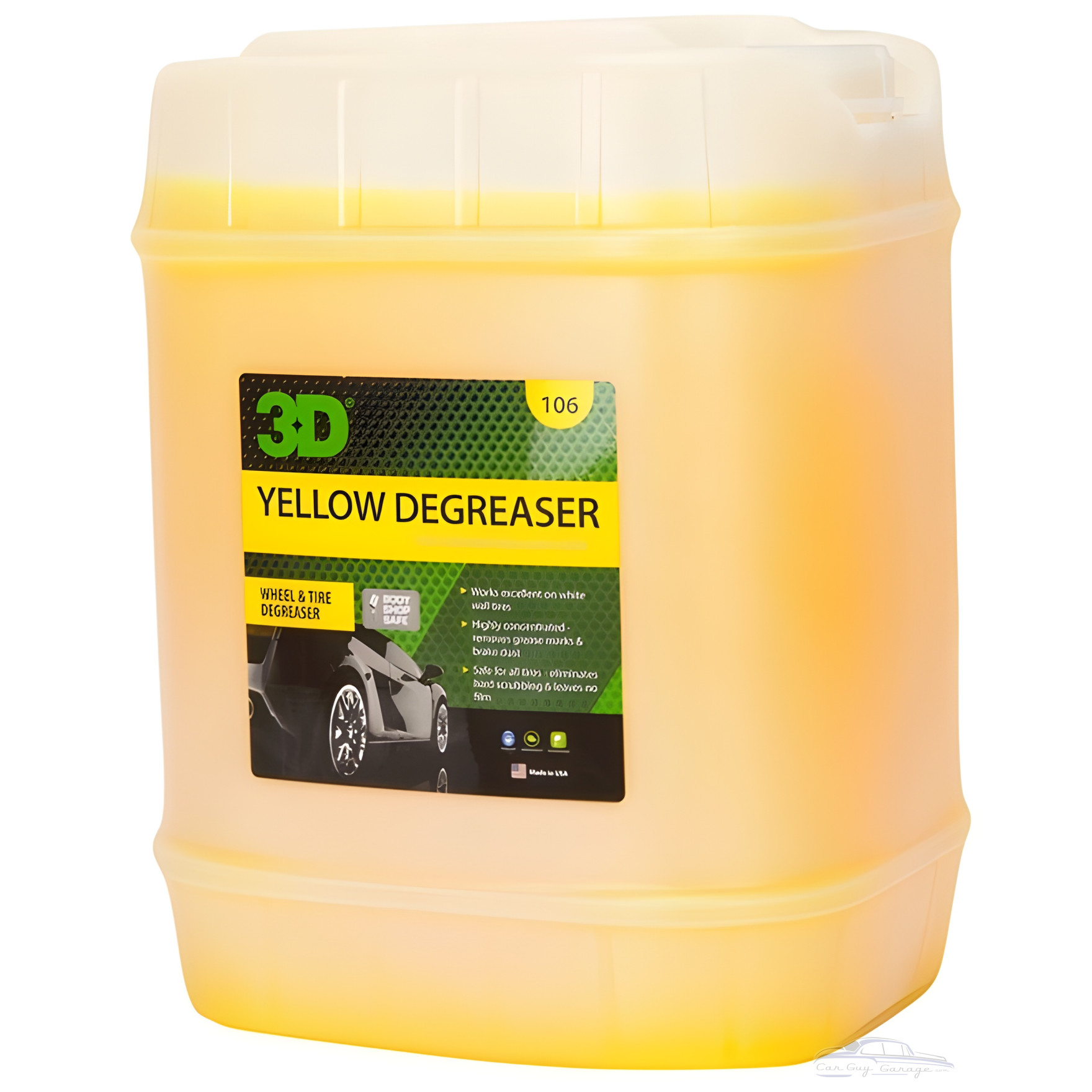 Yellow Degreaser - Fast-Acting Wheel & Tire Cleaner - 5 Gal