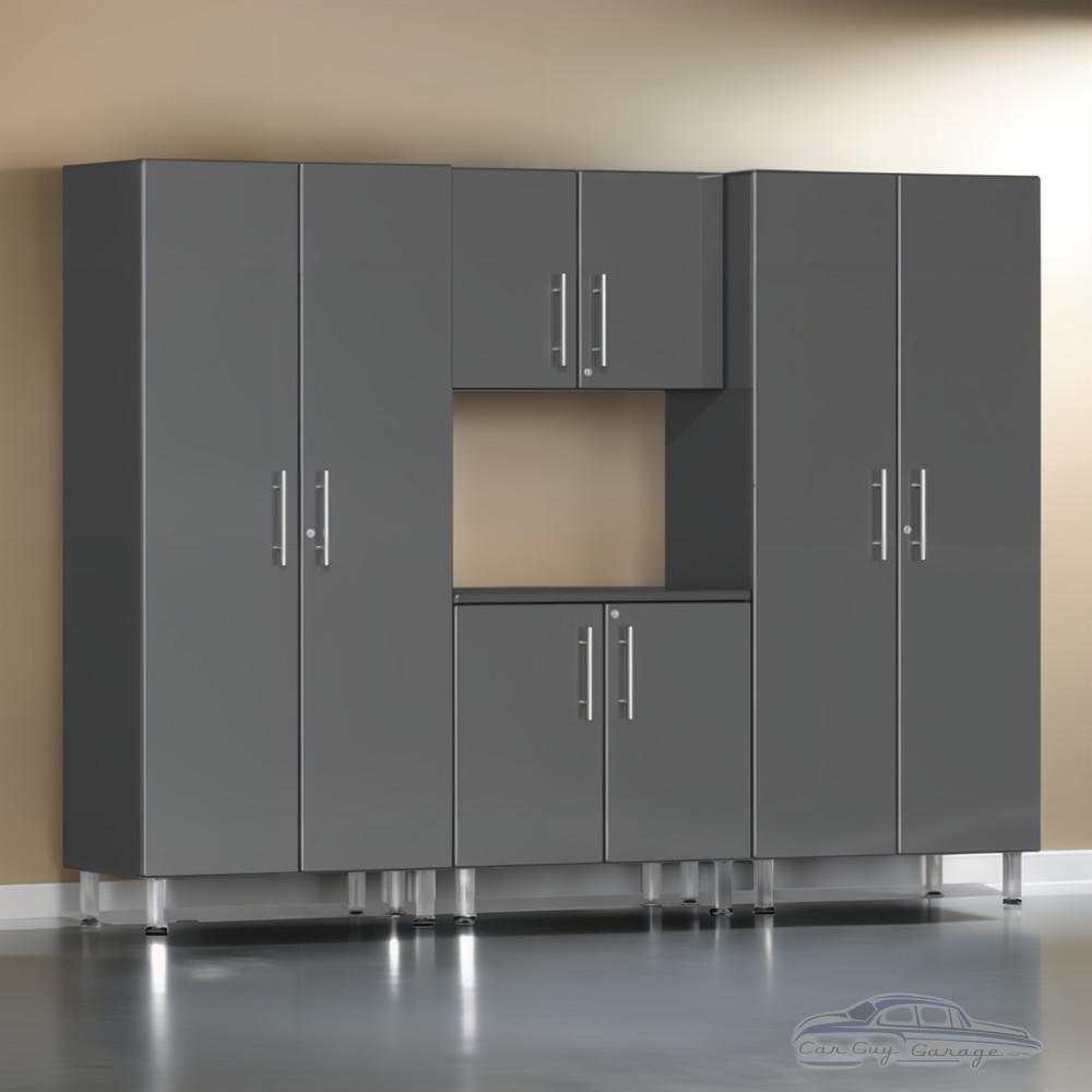 Graphite Grey Metallic MDF Cabinets