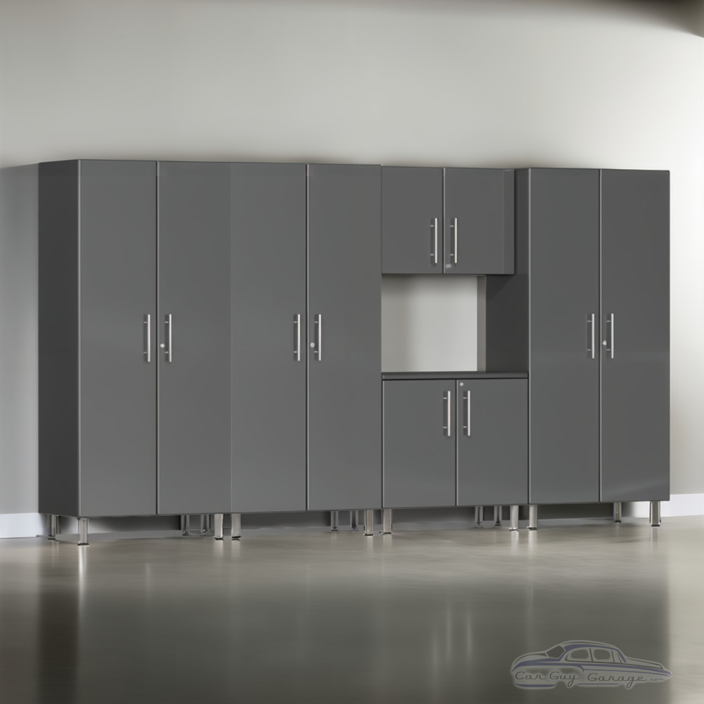 Graphite Grey Metallic MDF Cabinets