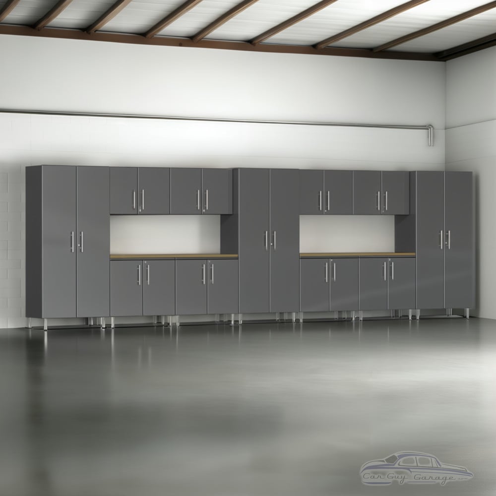 Graphite Grey Metallic MDF Cabinets