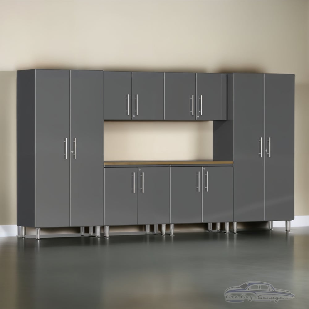 Graphite Grey Metallic MDF Cabinets