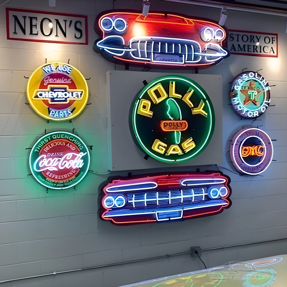 Chevy Impala Neon Sign - Bright, Durable, Vintage Decor