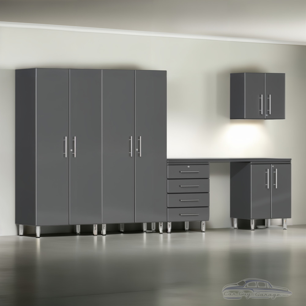 Graphite Grey Metallic MDF Cabinets