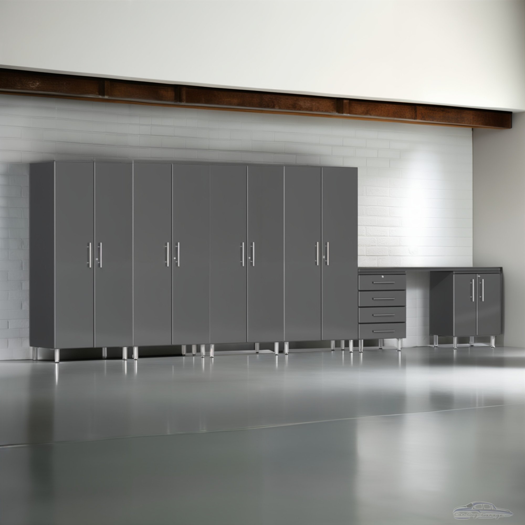 Grey Modular 7 Piece Set - Ultimate Garage Storage Solution