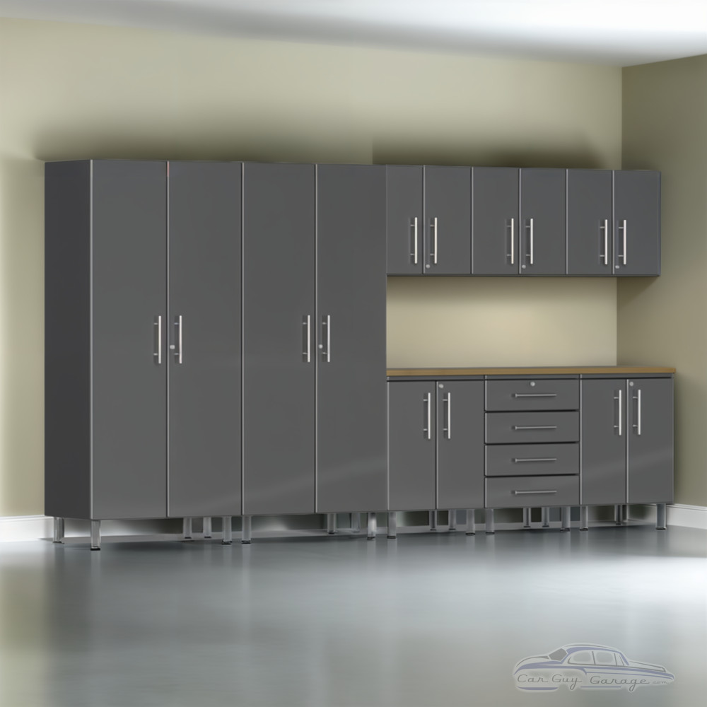 Graphite Grey Metallic MDF Cabinets