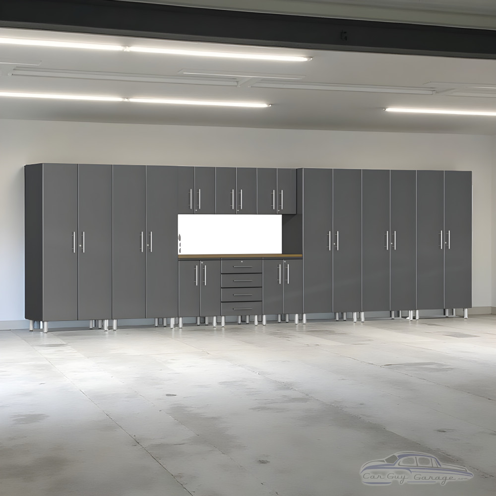 Graphite Grey Metallic MDF Cabinets