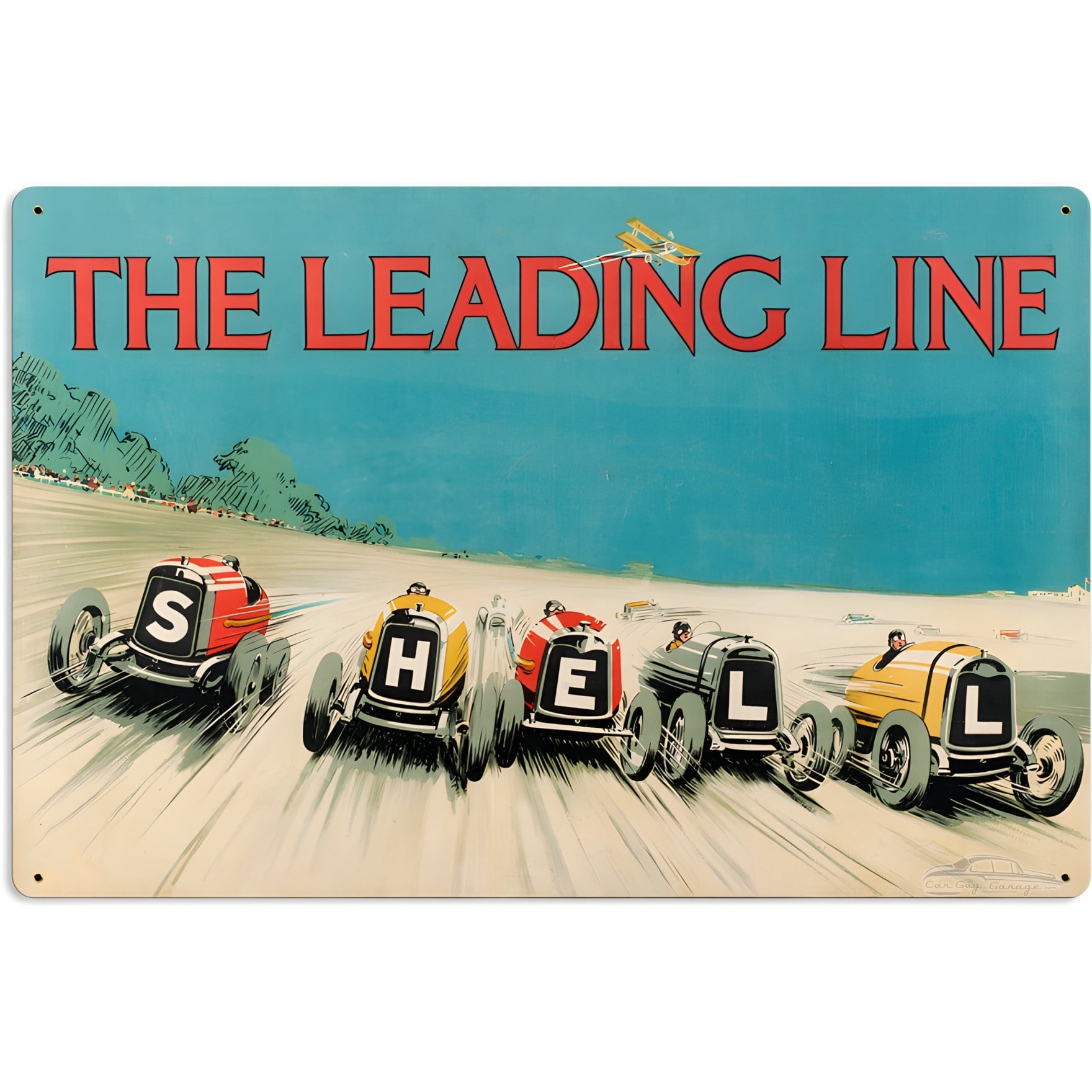 Rustic 24"x16" Metal Sign - Heavy Gauge Steel, Made in USA