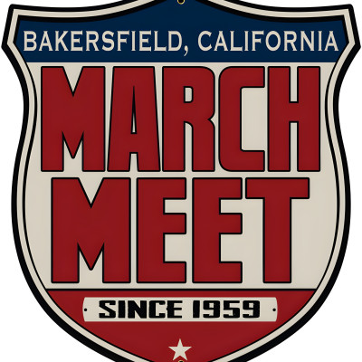 March Meet Metal Sign - 16"x14" - Durable, USA Made Decor