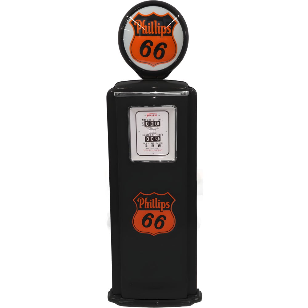 Phillips 66 Wayne 70 Gas Pump Display Case with Lights