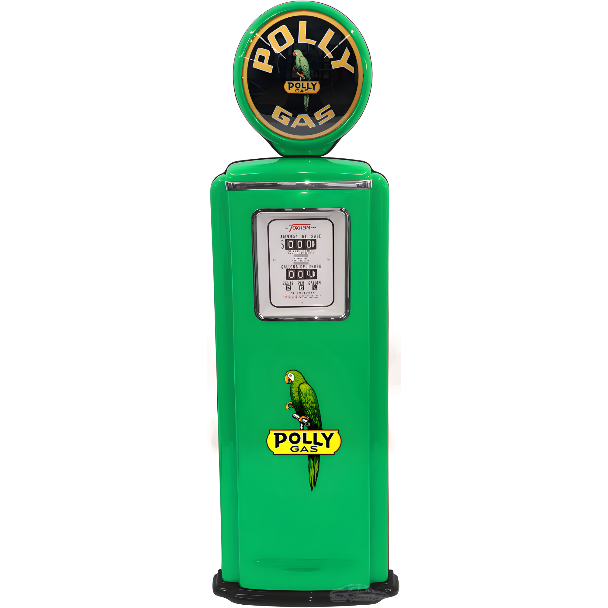 Polly Gas Replica Tokheim 39 Wall Decor - Vintage Style
