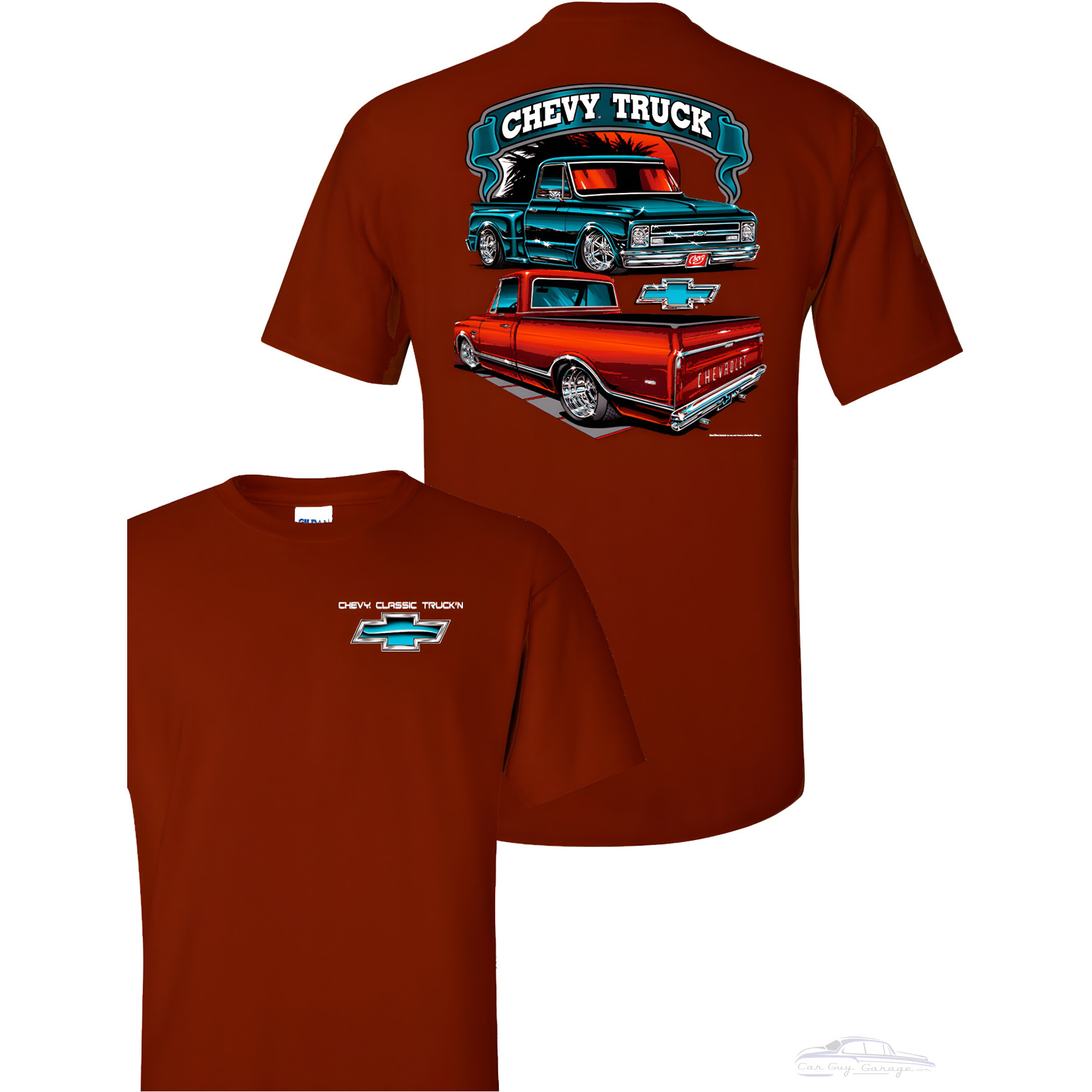 Chevy Classic Truck T-Shirt - 100% Cotton, Iconic Design