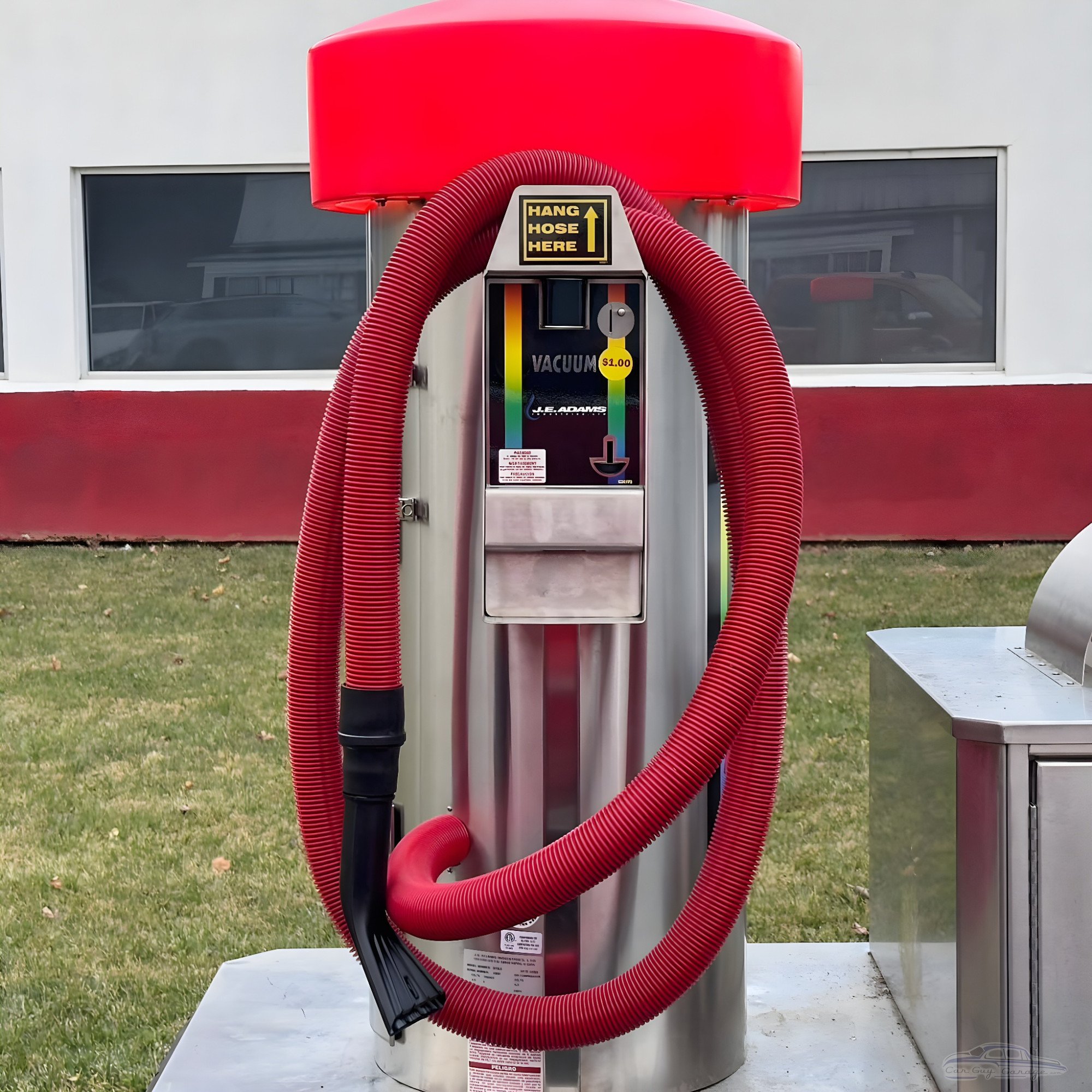 Coin-Operated Car Wash Vacuum - 120V 30A 3 Motor, High Power