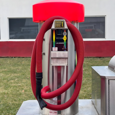 Coin-Operated Car Wash Vacuum - 120V 30A 3 Motor, High Power