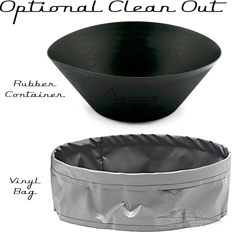 Optional Clean Out Containers for Vacuums