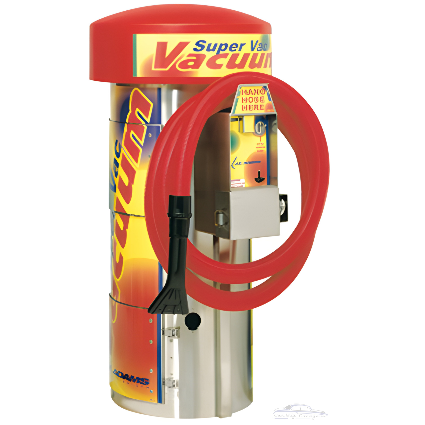 Coin-Operated Car Wash Vacuum - 120V 30A 3 Motor, High Power