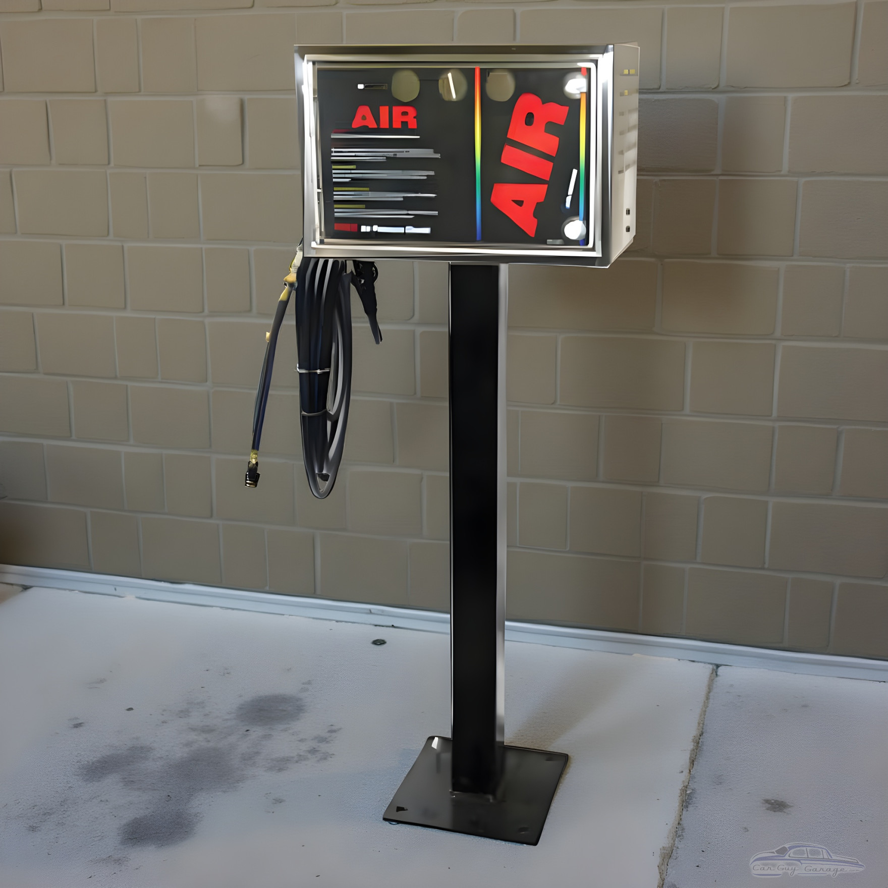 Service Station Air Machine - Free Use, 3/4 HP Compressor, Timer