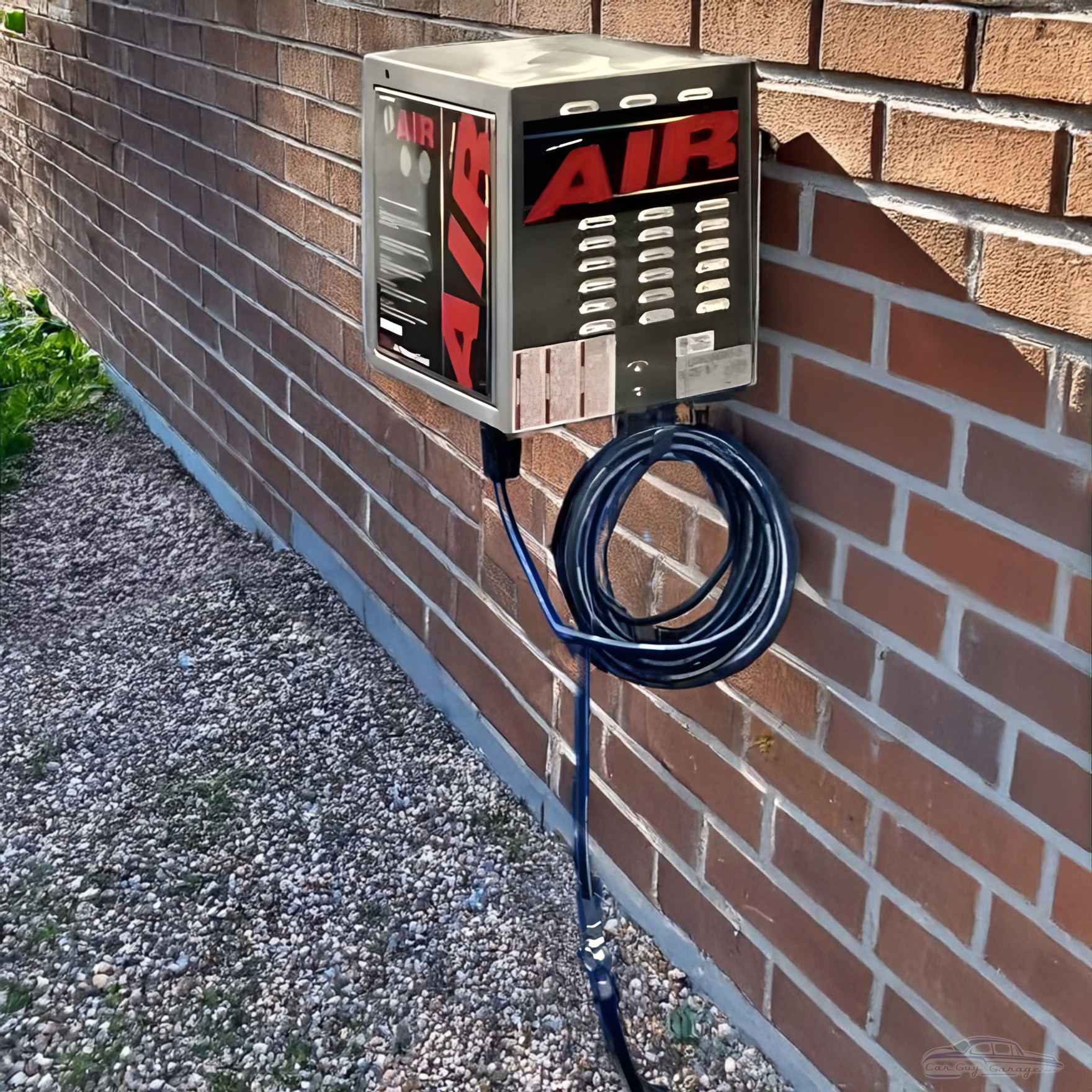 Commercial Free Air Machine - 3/4 HP, 25' Hose, 90 PSI Gauge