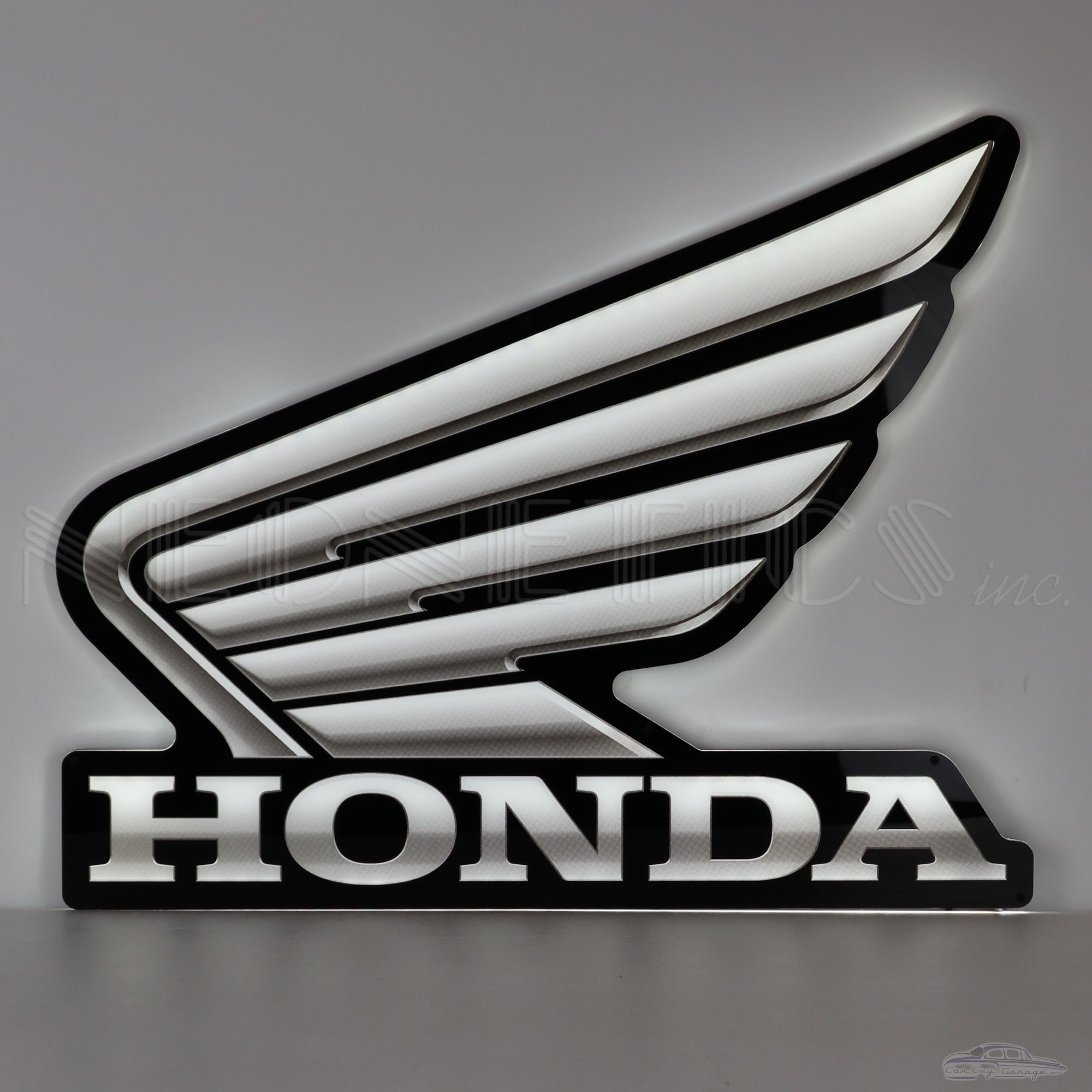 Honda Wing Slim LED Sign - Stylish, Lightweight, Easy Install
