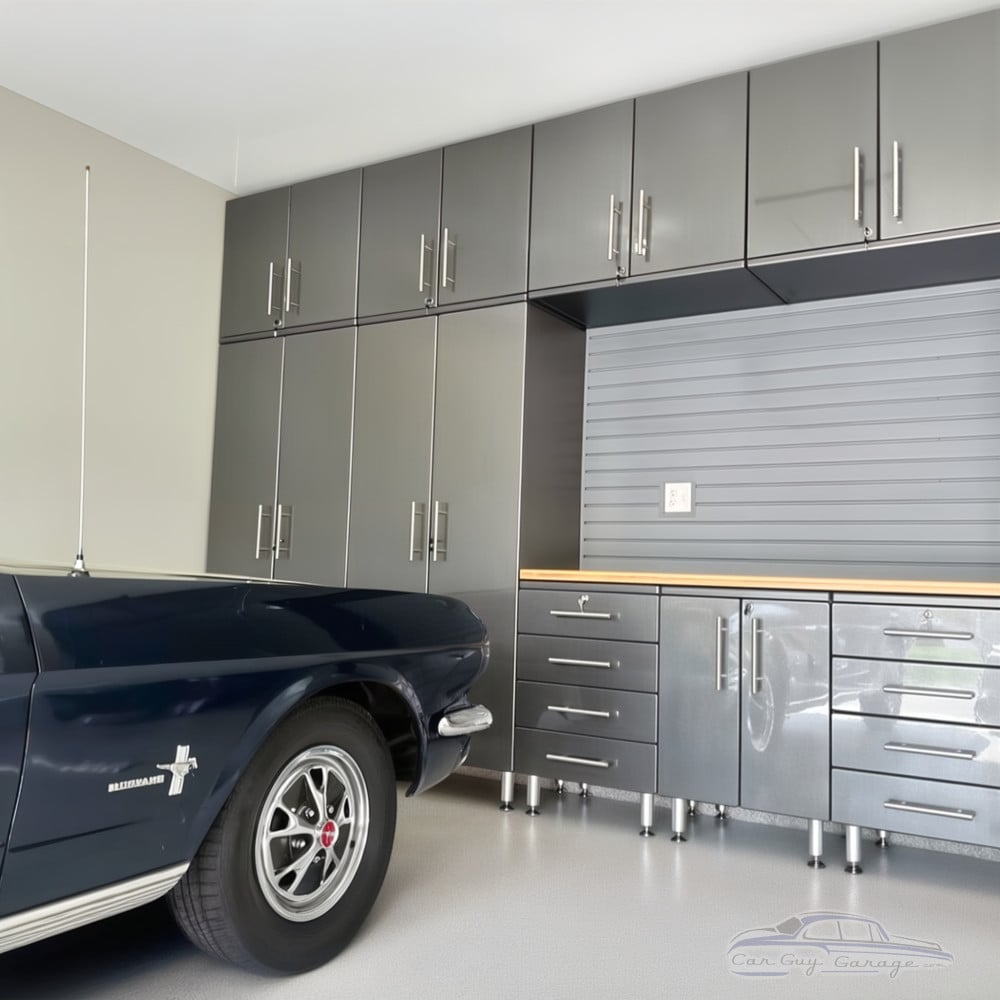 Graphite Grey Metallic MDF Cabinets