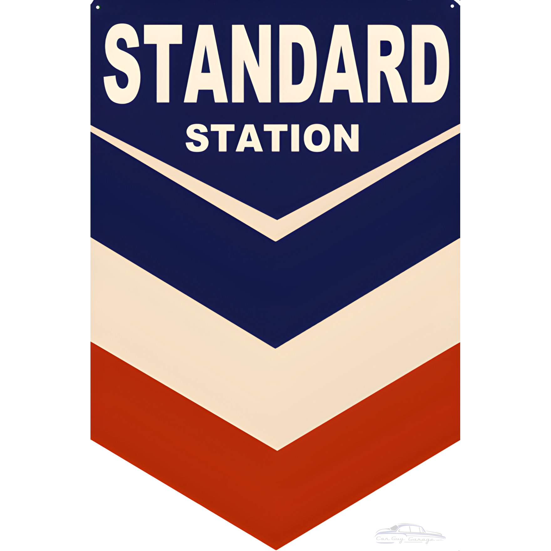 Standard Oil Service Station Reproduction Metal Sign - 12" x 18"