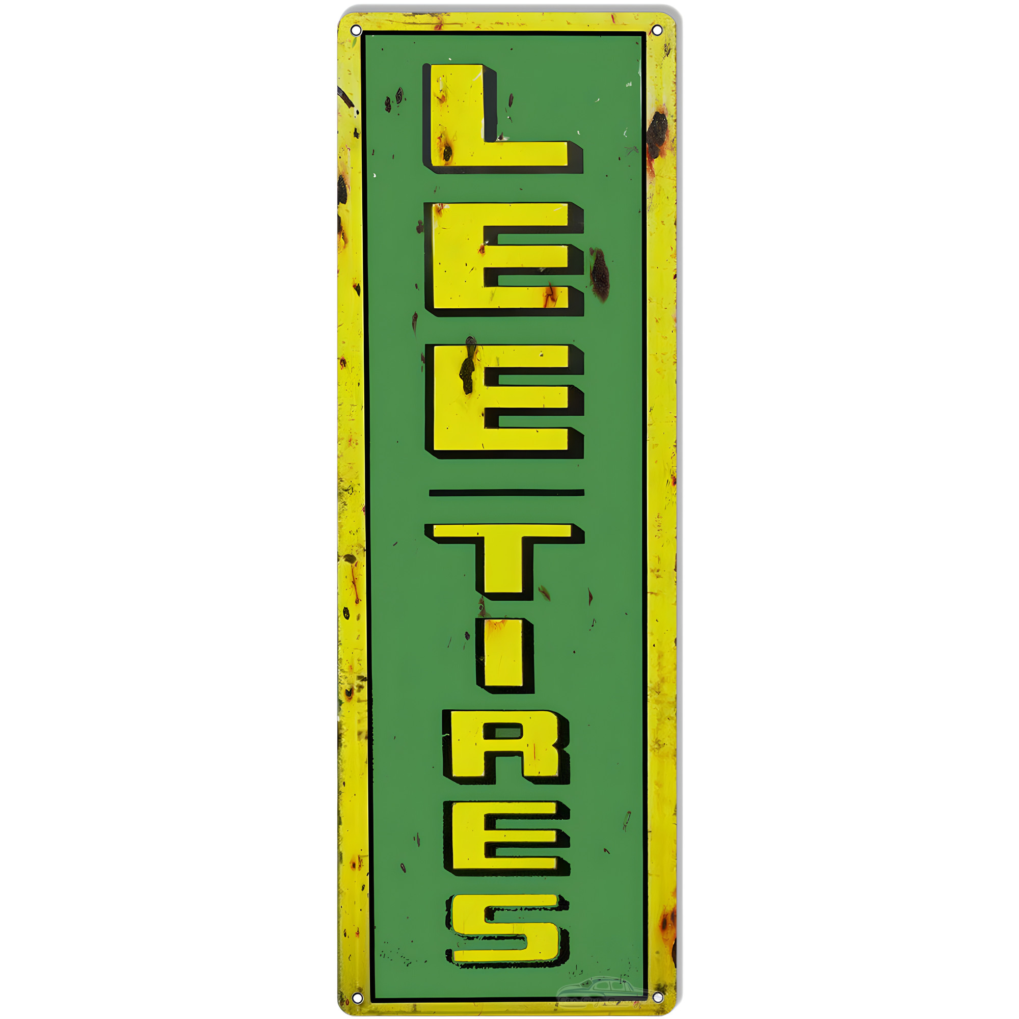 Lee Tire Metal Sign - 8" x 24"