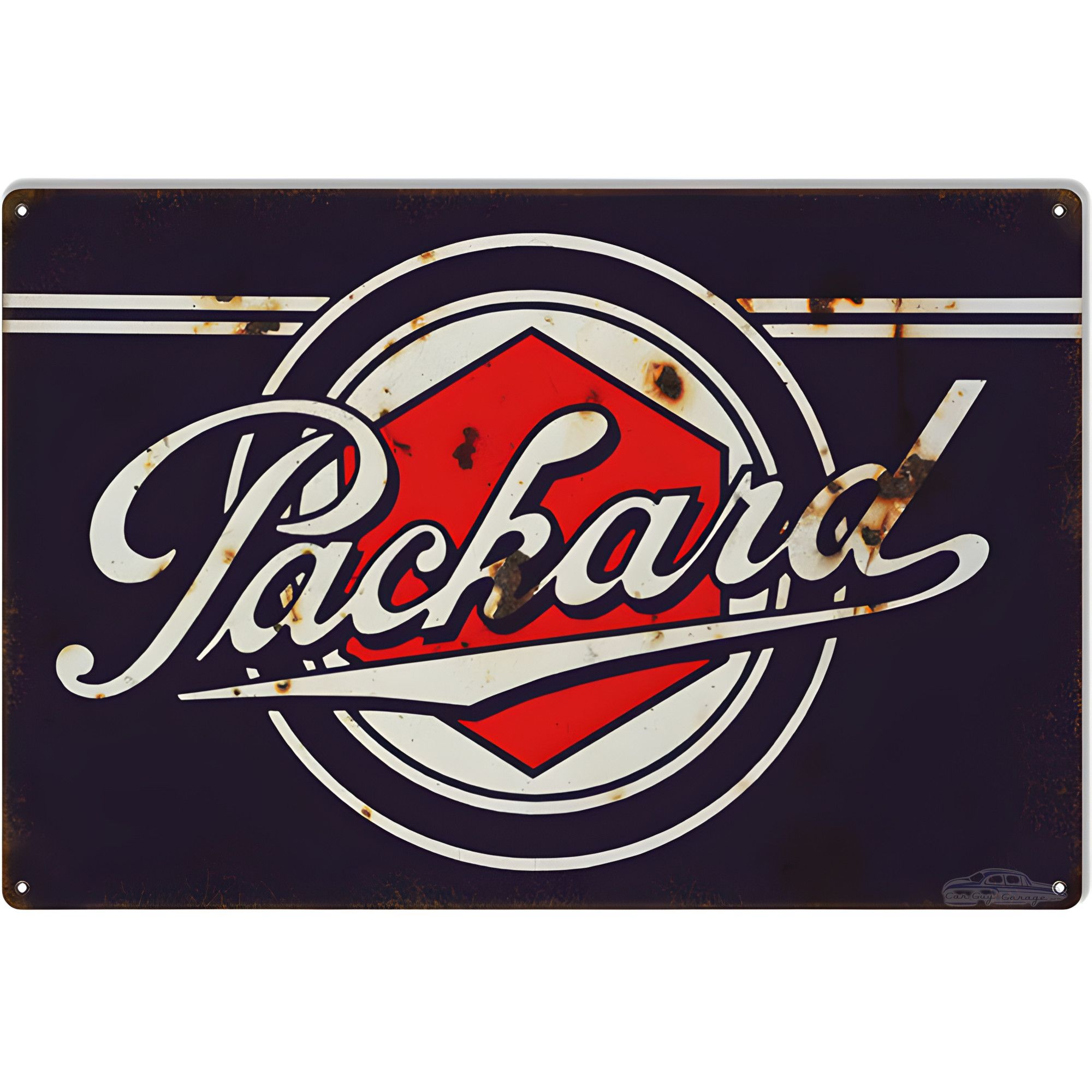 Packard Automobile Gas Station Metal Sign - 12" x 18"