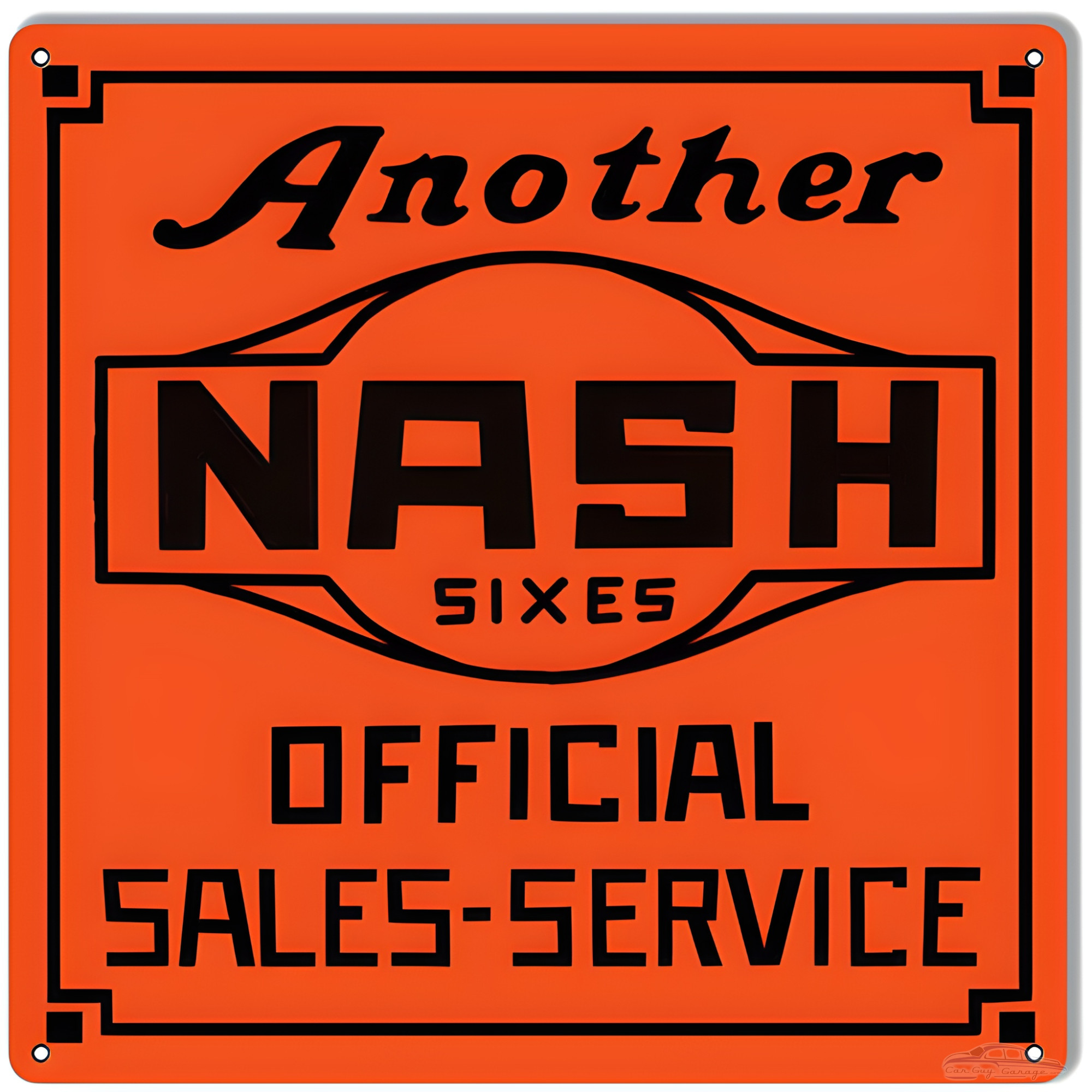 Another Nash Gas Station Metal Sign - 12" x 12"