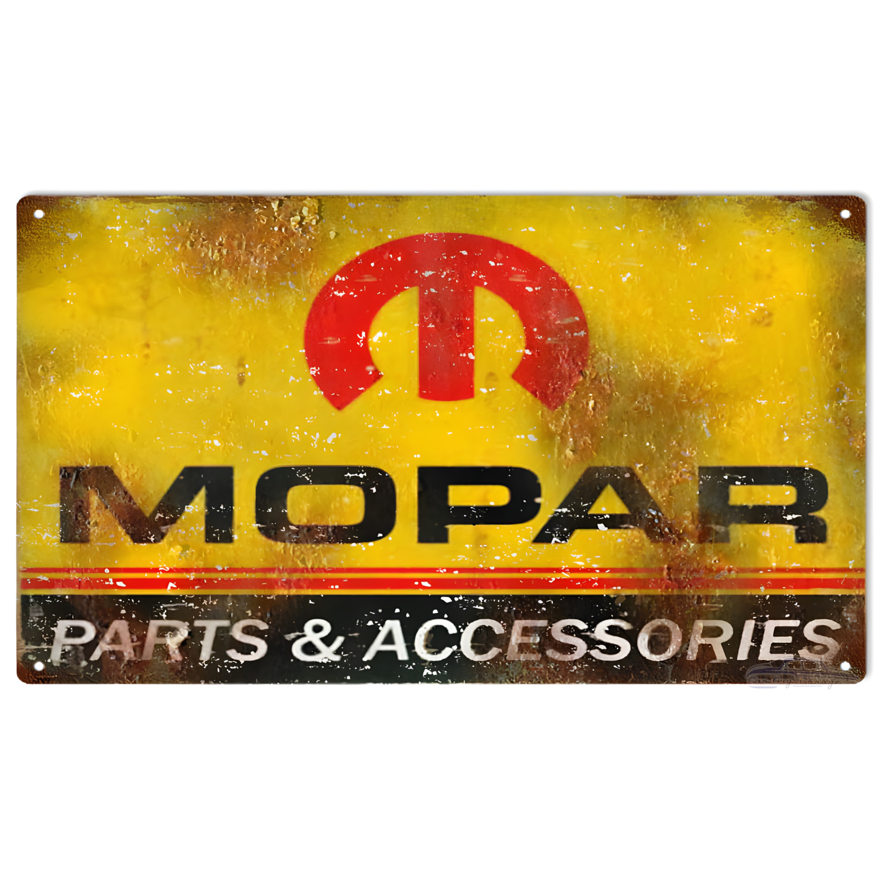 Mopar Parts And Accessories Metal Sign - 8" x 14"