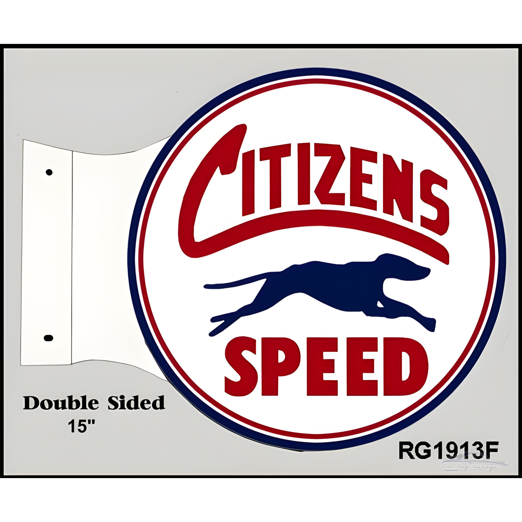 Citizen Speed Motor Oil Metal Sign - 15" x 17.5"