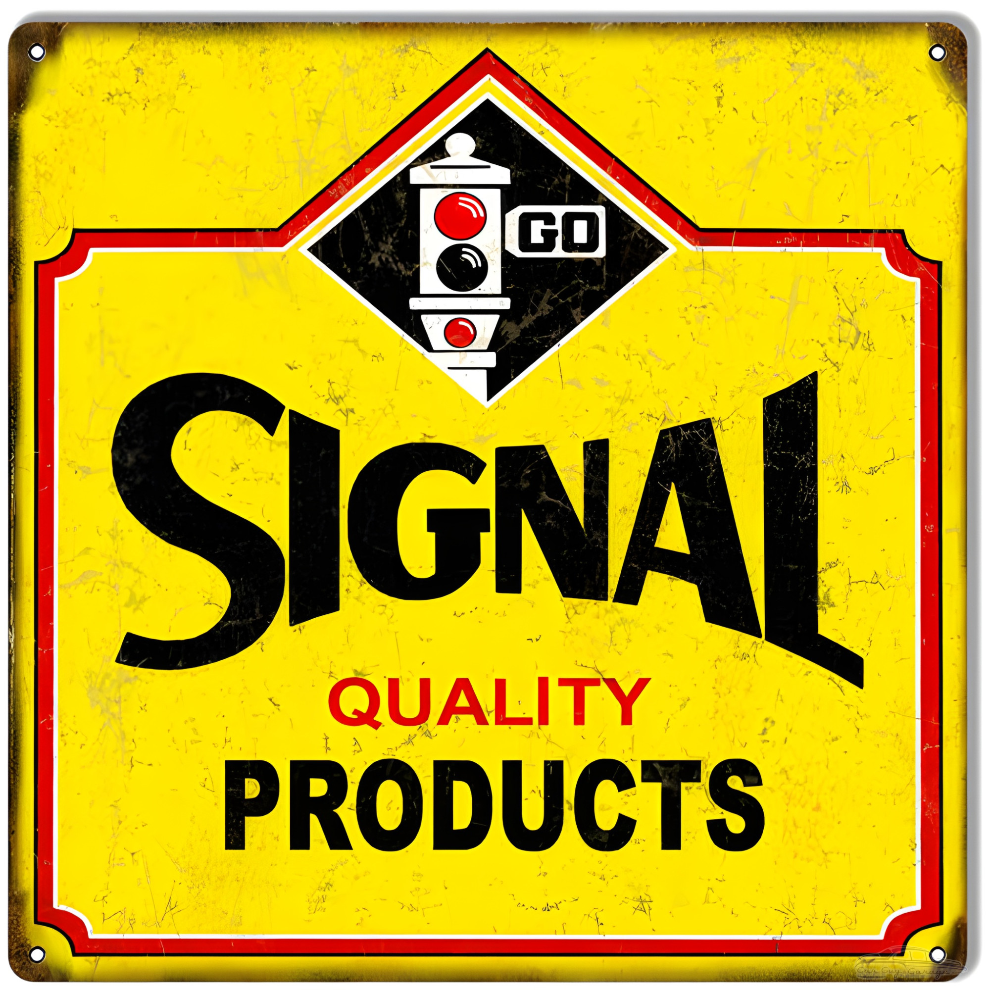 Signal Quality Products Metal Sign - 12" x 12"