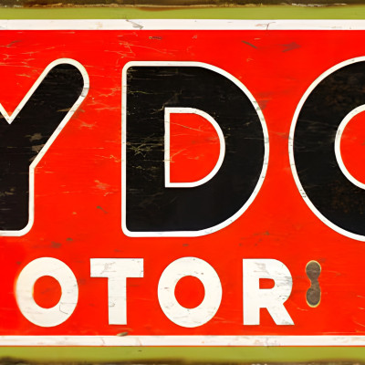 Tydol Motor Oil Metal Sign - 6" x 18"