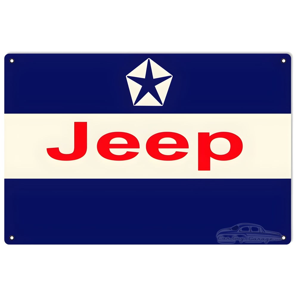 Jeep Since 1941 LED Sign - Slim, Bright, Iconic Wall Decor