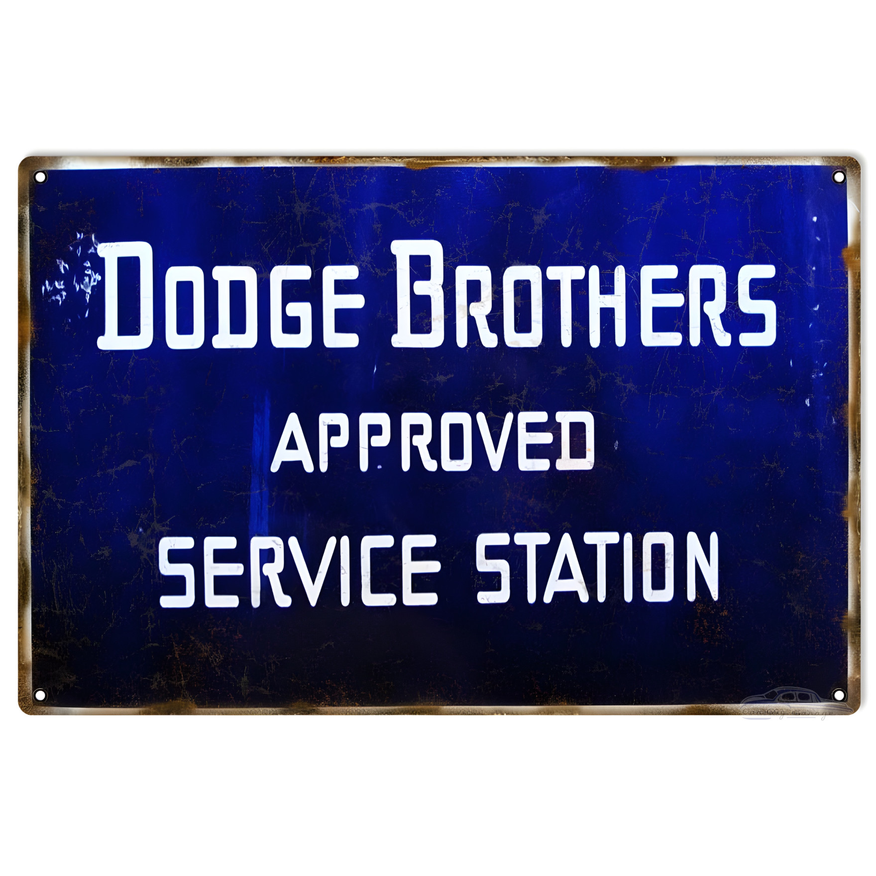 Dodge Brothers Approved Service Station Metal Sign - 12" x 18"