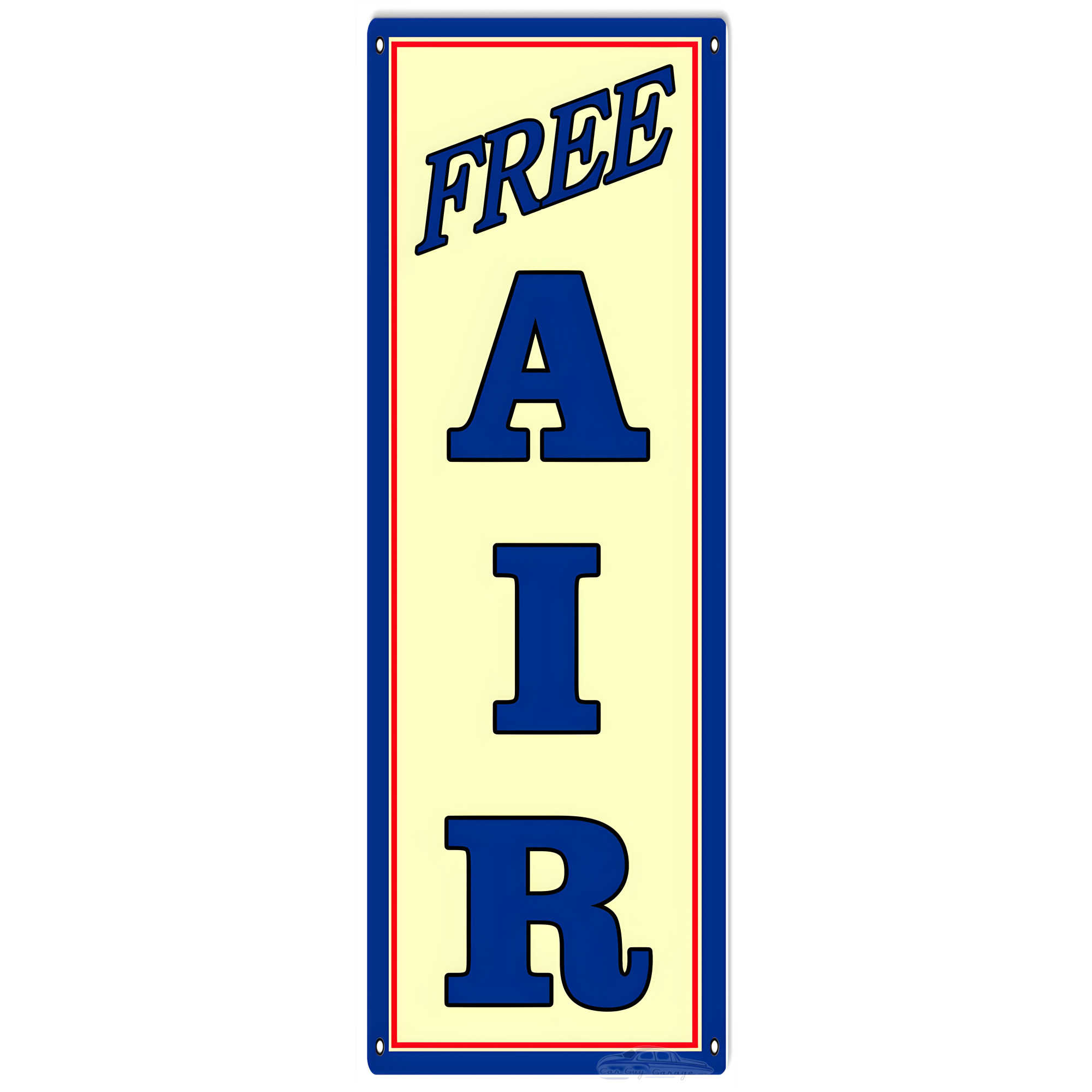 Fresh Air Metal Sign - 6" x 18"