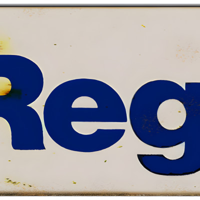 Regul Tires Metal Sign - 6" x 18"